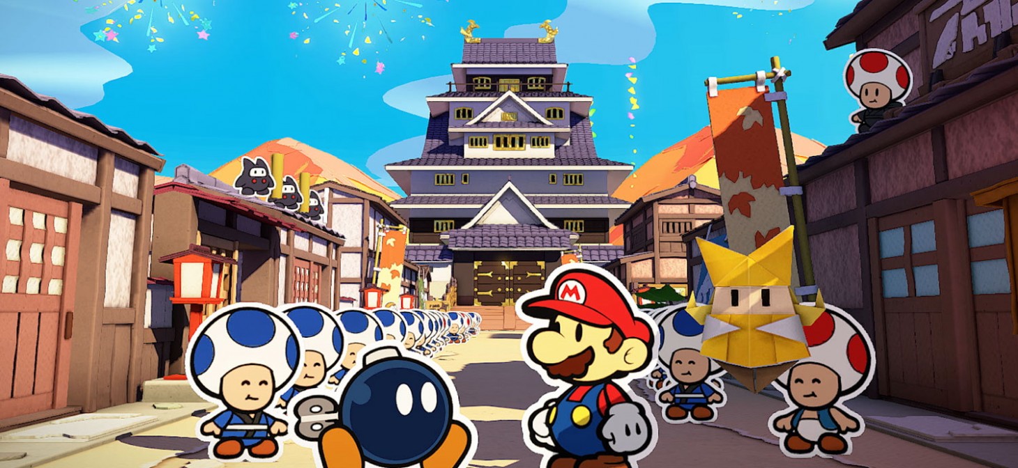PAPER MARIO: THE ORIGAMI KING Tries to Fold a Classic - Merry-Go-Round ...