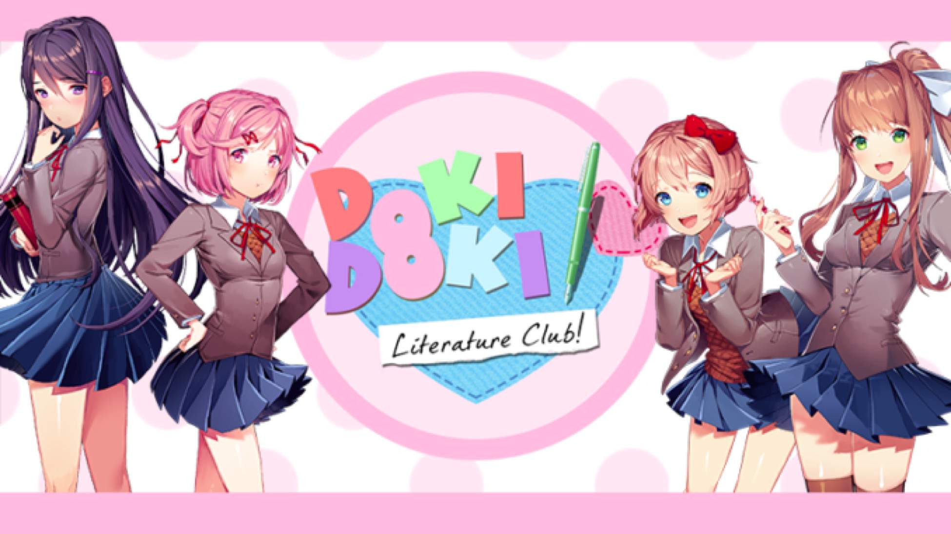 DOKI DOKI LITERATURE CLUB! Fun Time Group Review - MGRM